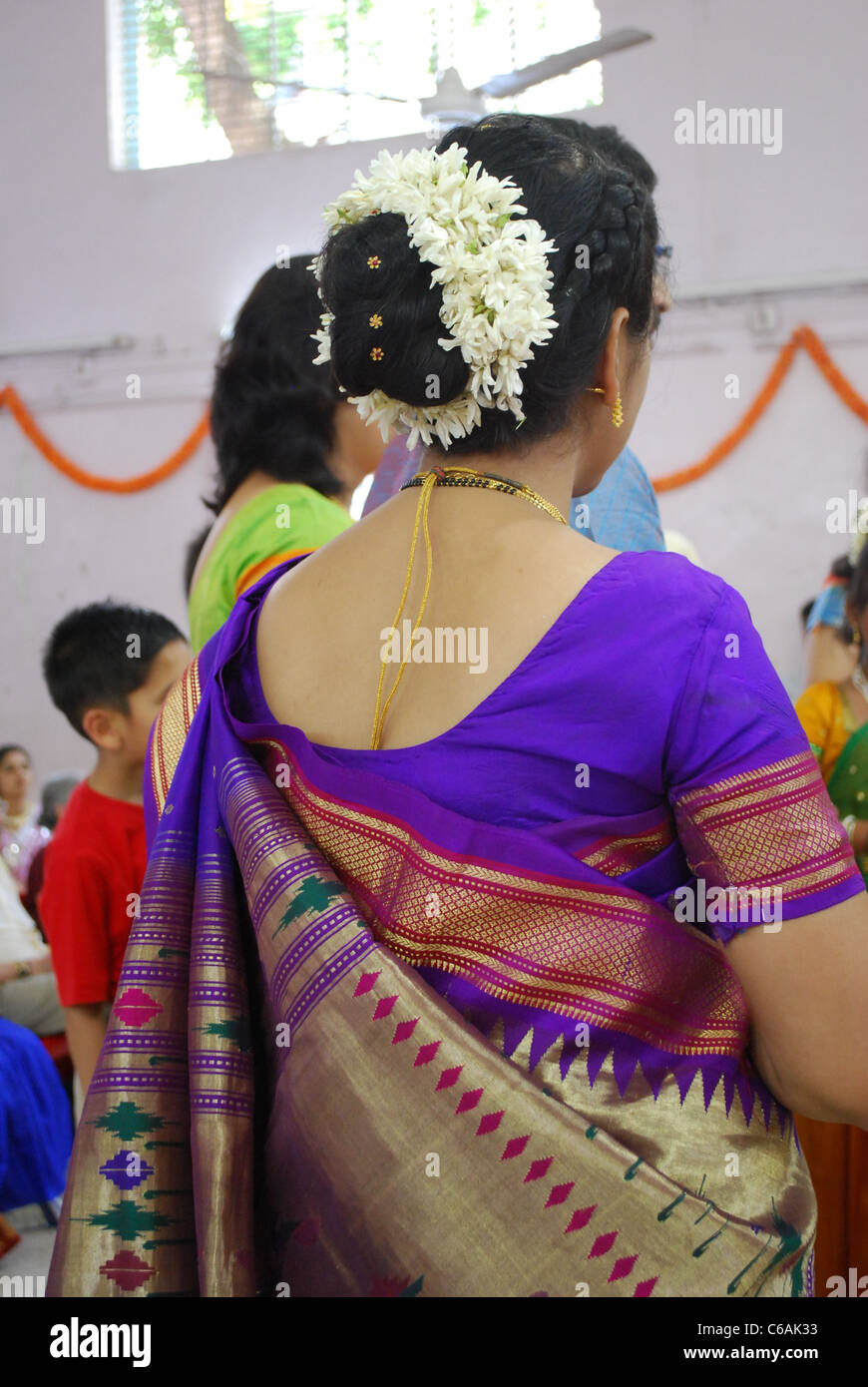 in india bramin celebrating munj Stock Photo - Alamy