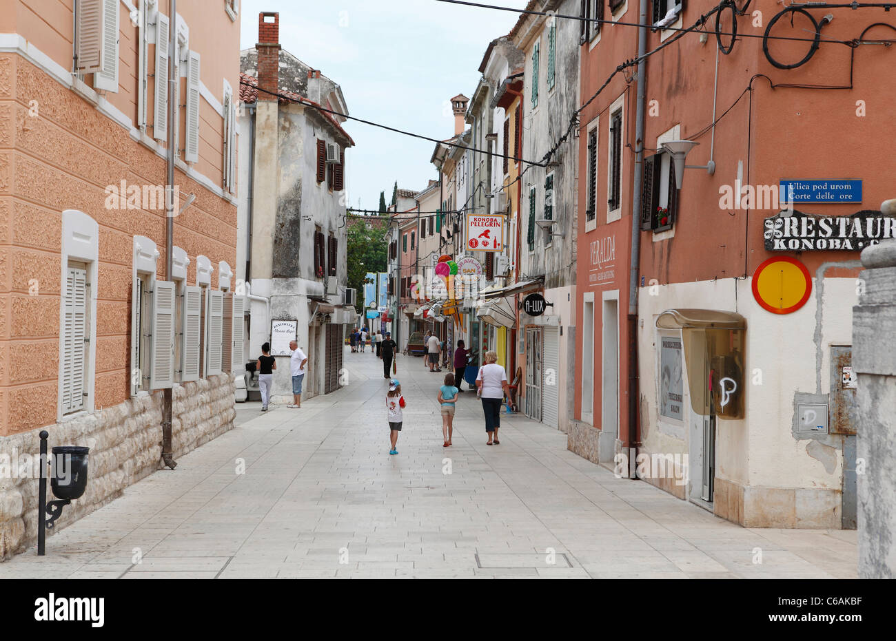 Umag Croatia City By The Seaside In Umag On The Istrian Coast Of