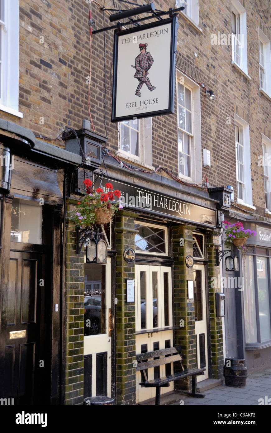 The harlequin clerkenwell hi-res stock photography and images - Alamy