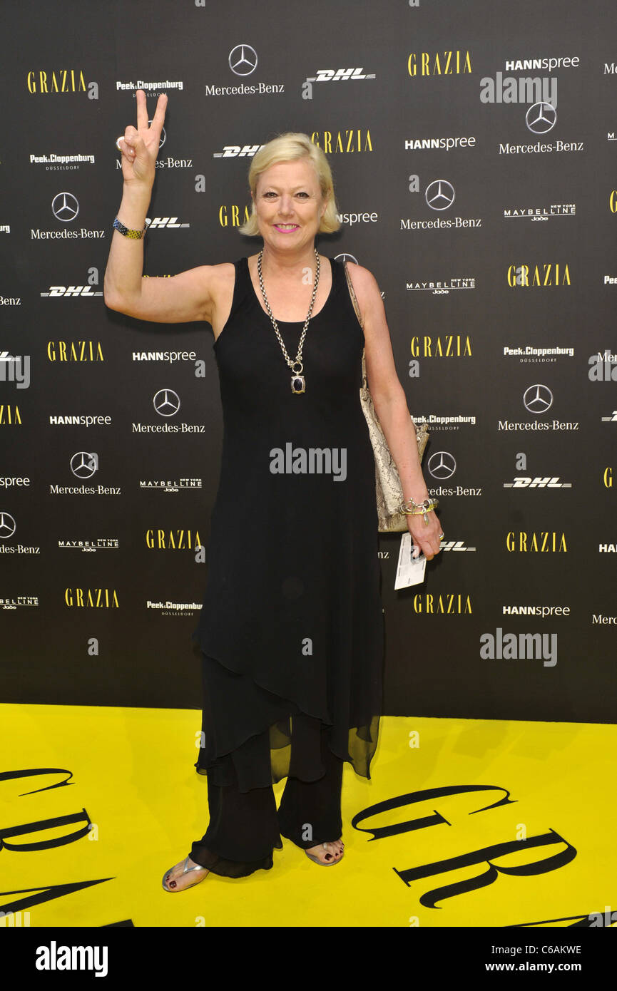 Susanne Wiebe at the Grazia Magazine Opening Night party of the ...