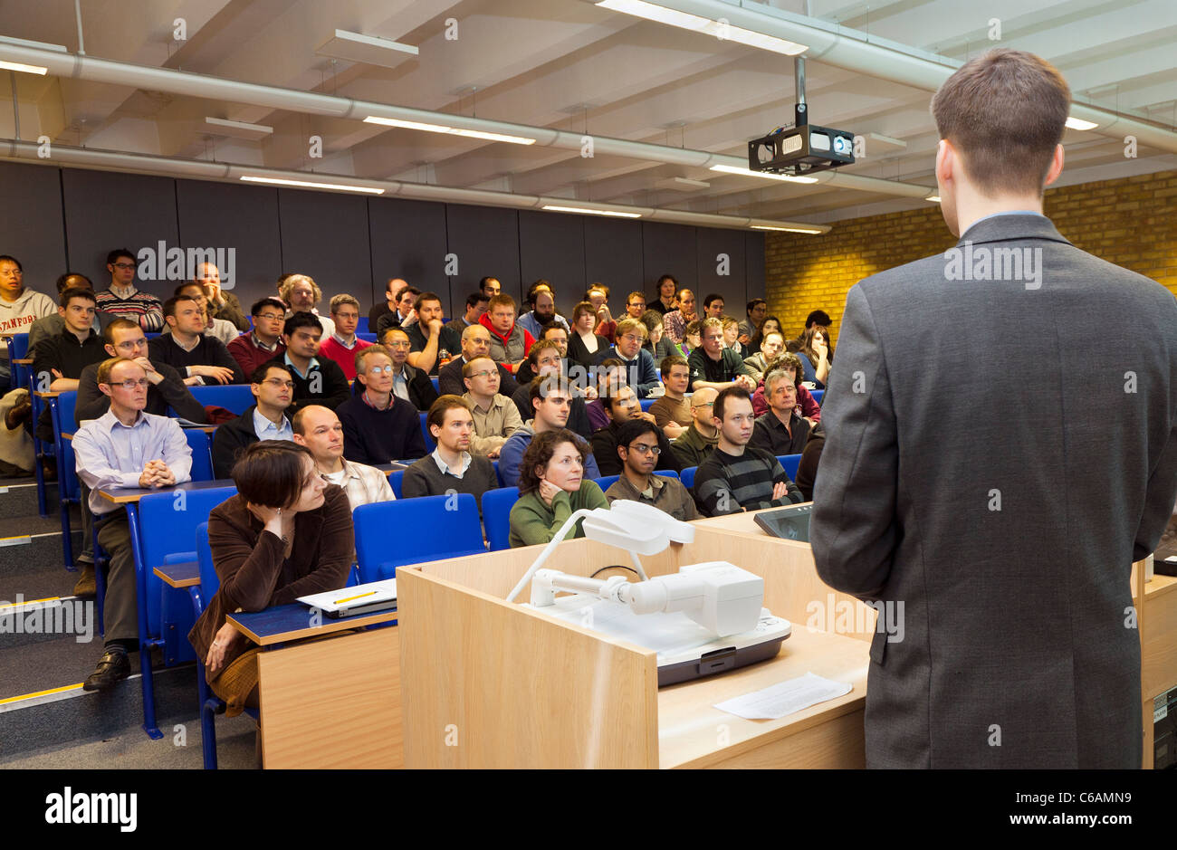 University cross-disciplinary research vision lecture students lecturer ...