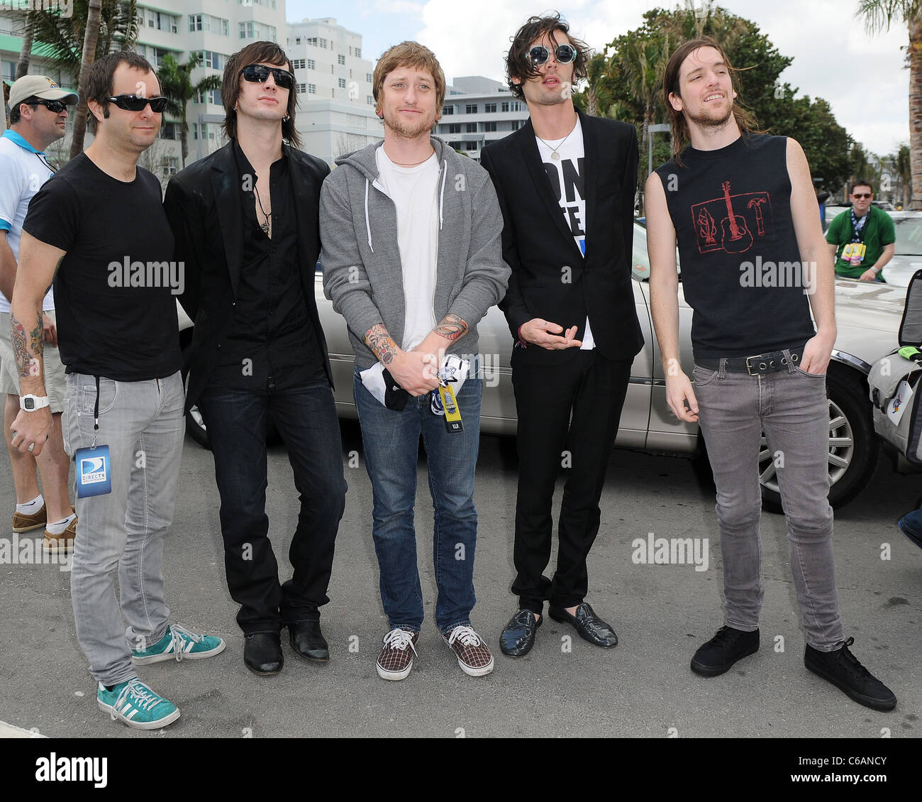 Nick Wheeler, Chris Gaylor, Tyson Ritter and Mike Kennerty of the All ...