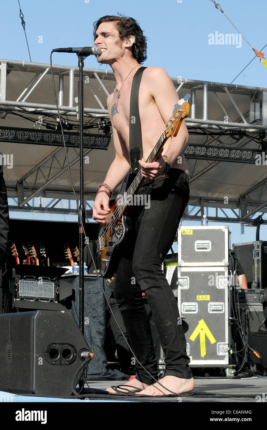 Tyson Ritter of All American Rejects perform at the Fourth Annual ...