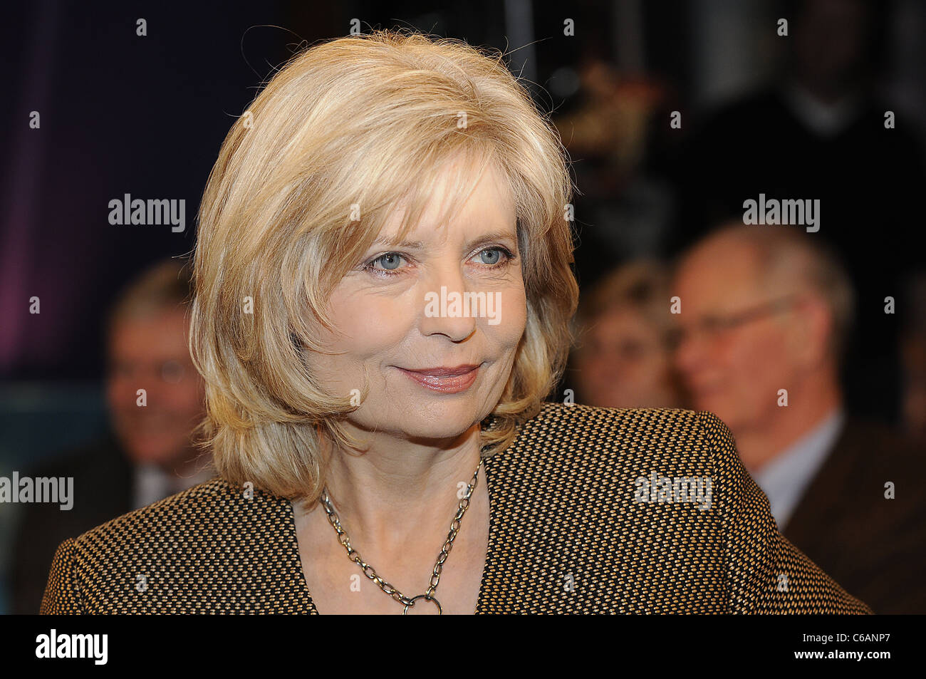 Sabine postel at the ndr talk show in lokstedt hamburg hi-res stock ...