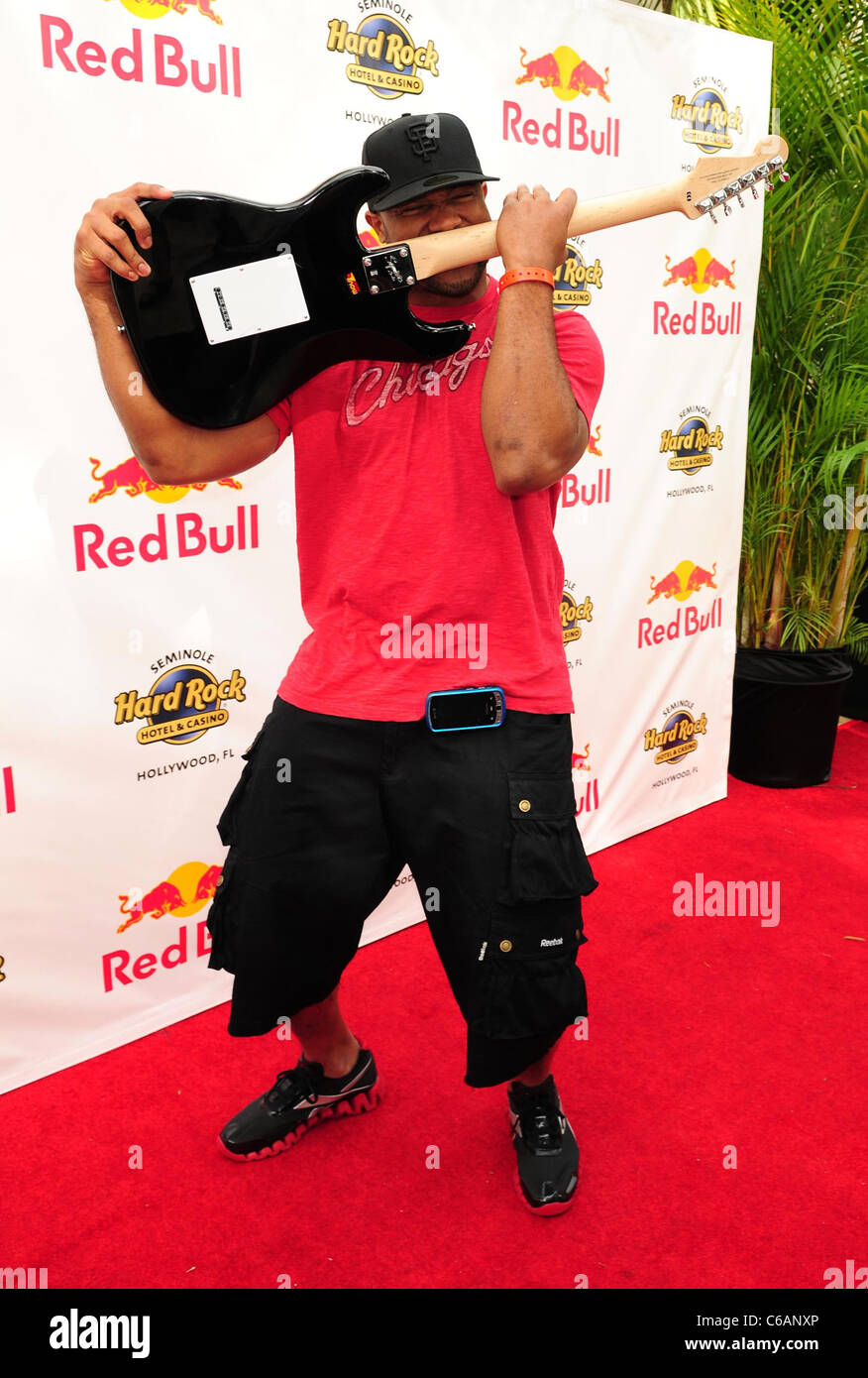 Lance Briggs of the Chicago Bears The Red Bull Pool party held at ...