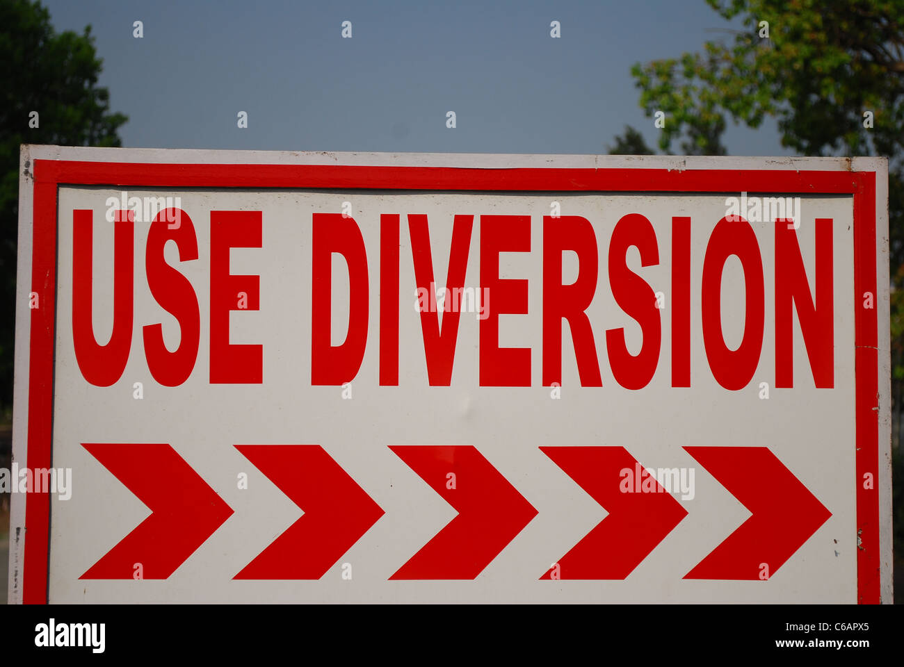 Traffic diversion hi-res stock photography and images - Alamy
