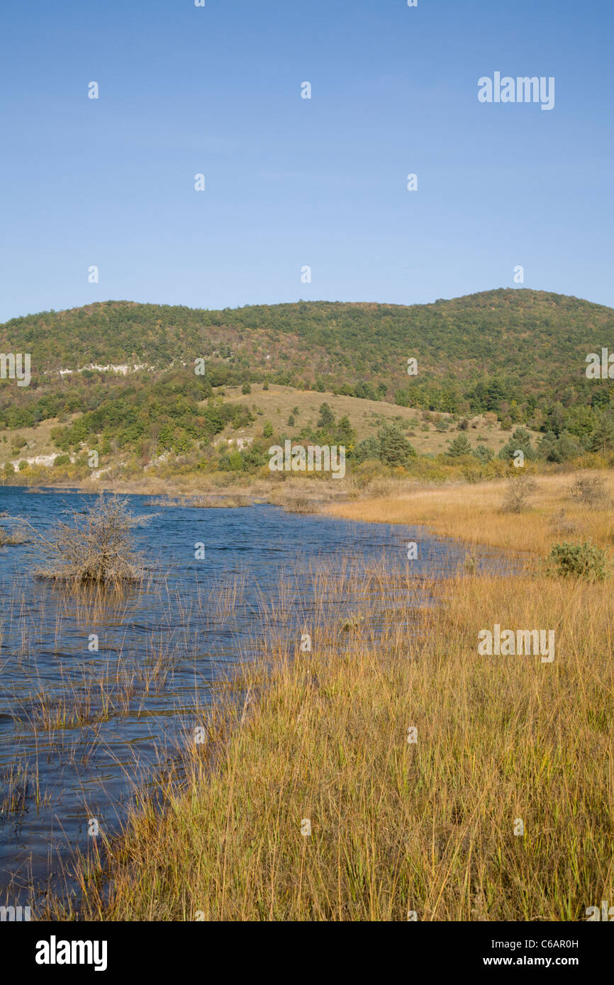 Palsko Lake, Pivka lakes, Slovenia Stock Photo - Alamy
