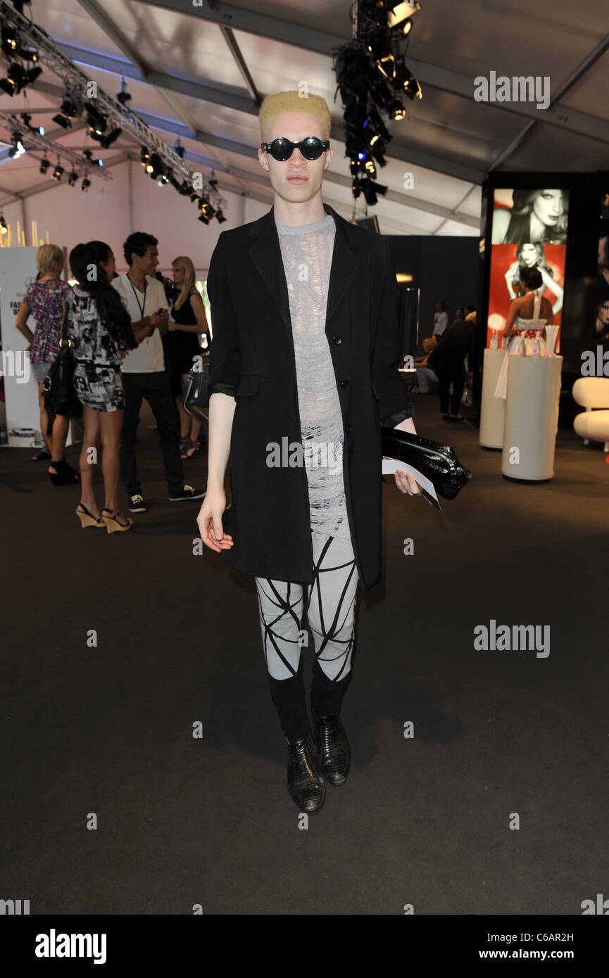 Shaun Ross at Dimitri fashion show at Mercedes Benz Fashion Week Berlin ...