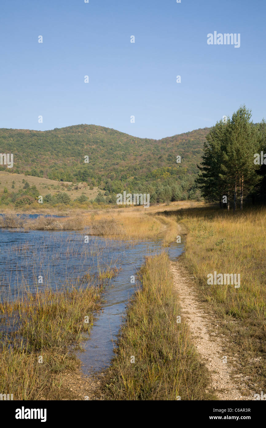 Palsko Lake, Pivka lakes, Slovenia Stock Photo - Alamy
