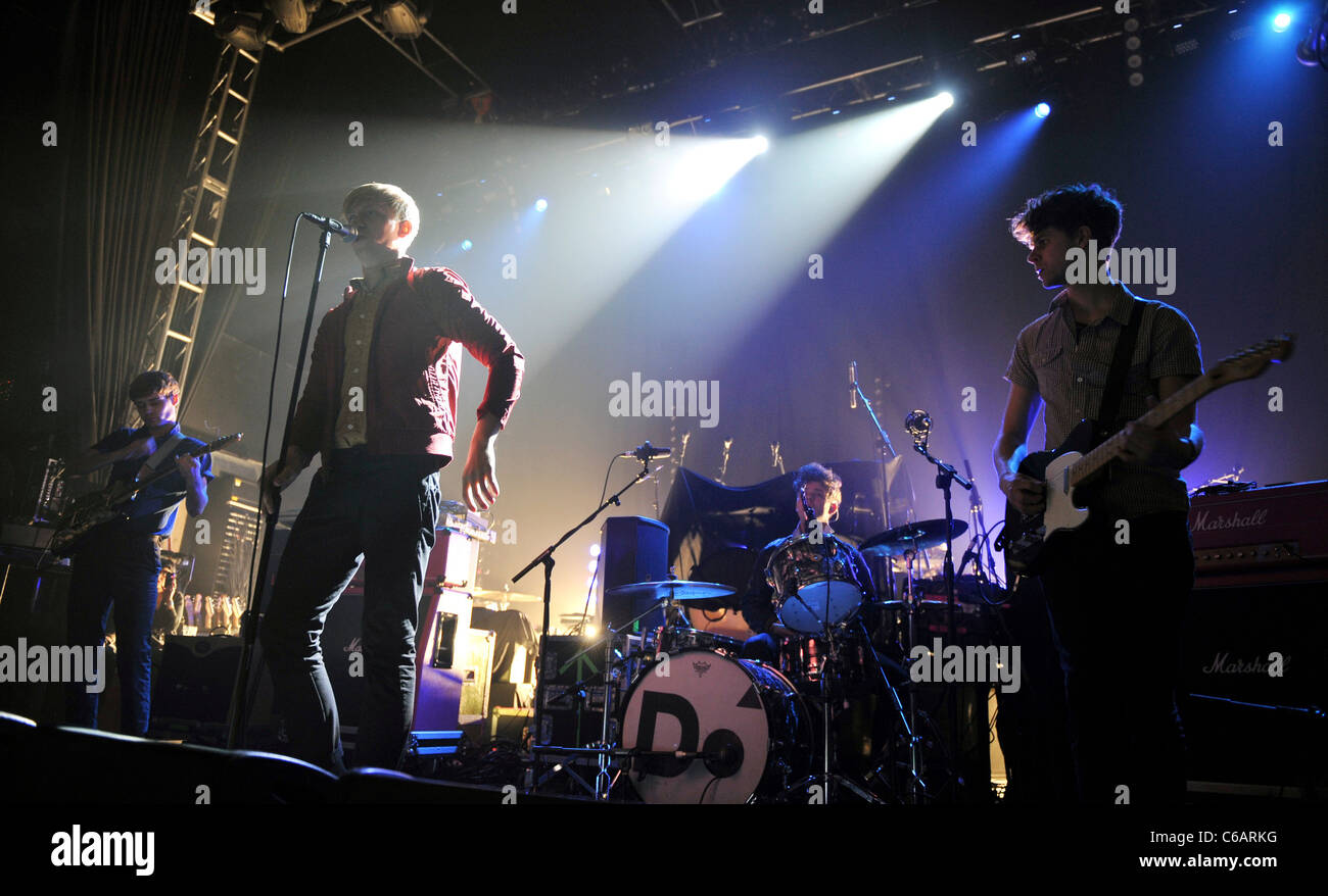 The Drums NME Tour 2010 at the 02 Academy Leeds, England - 08.02.10 ...