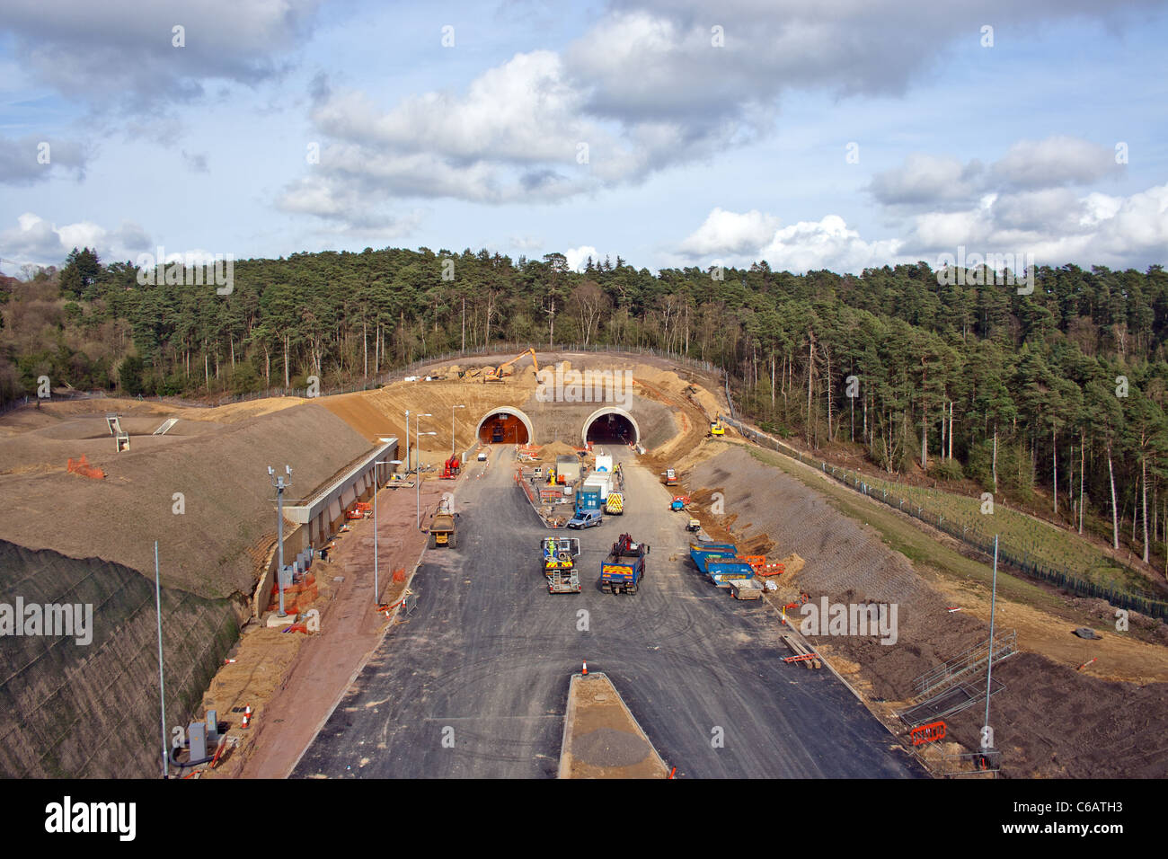 A3 road tunnel hi-res stock photography and images - Alamy