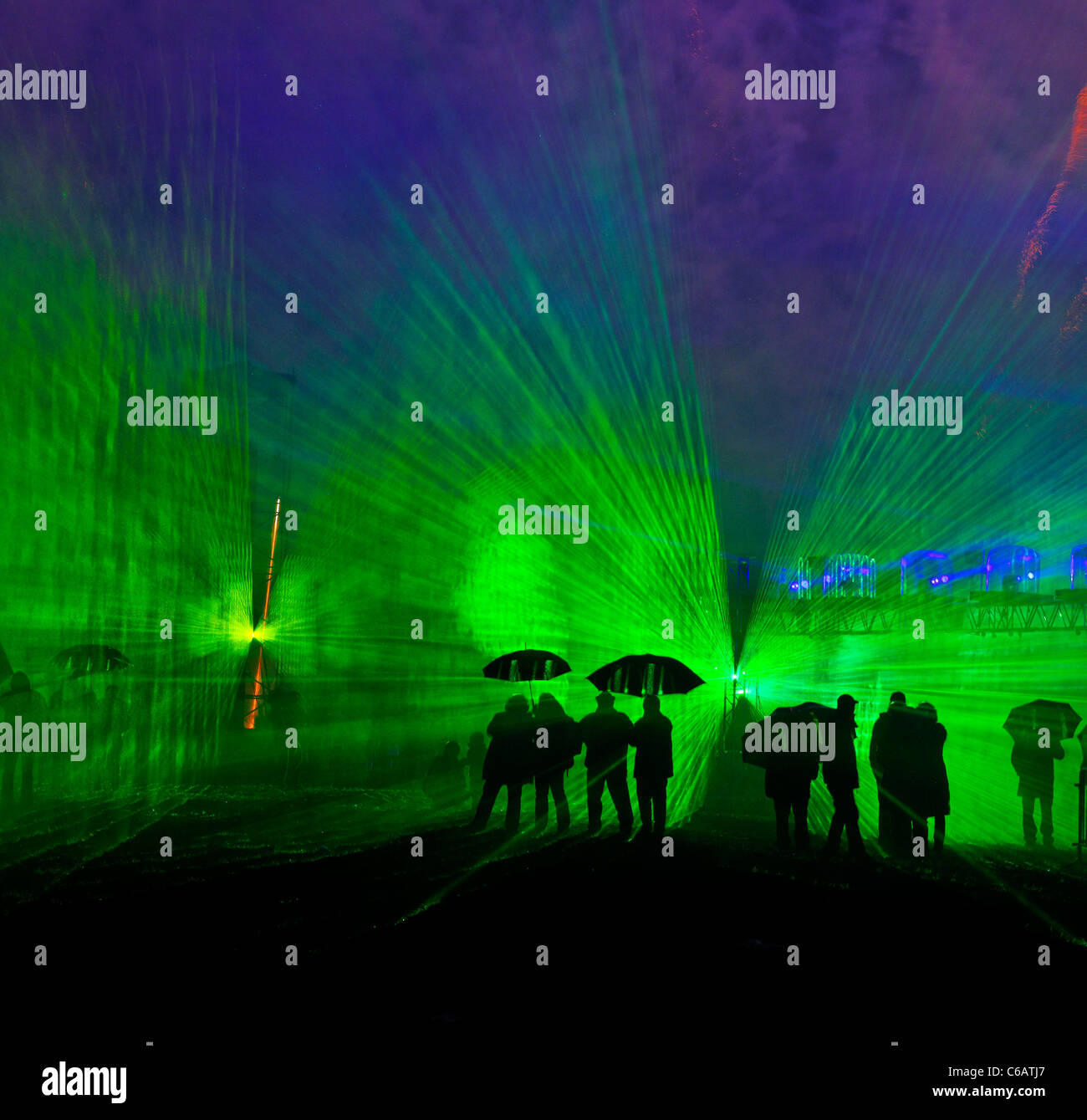 Light art, laser show, multimedia show, pyro show, Easter lights ...