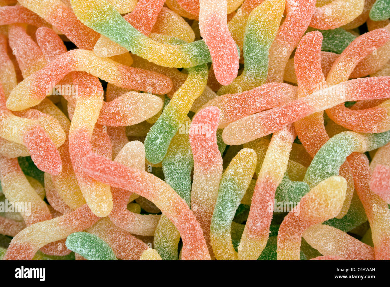 Candy worms hi-res stock photography and images - Alamy