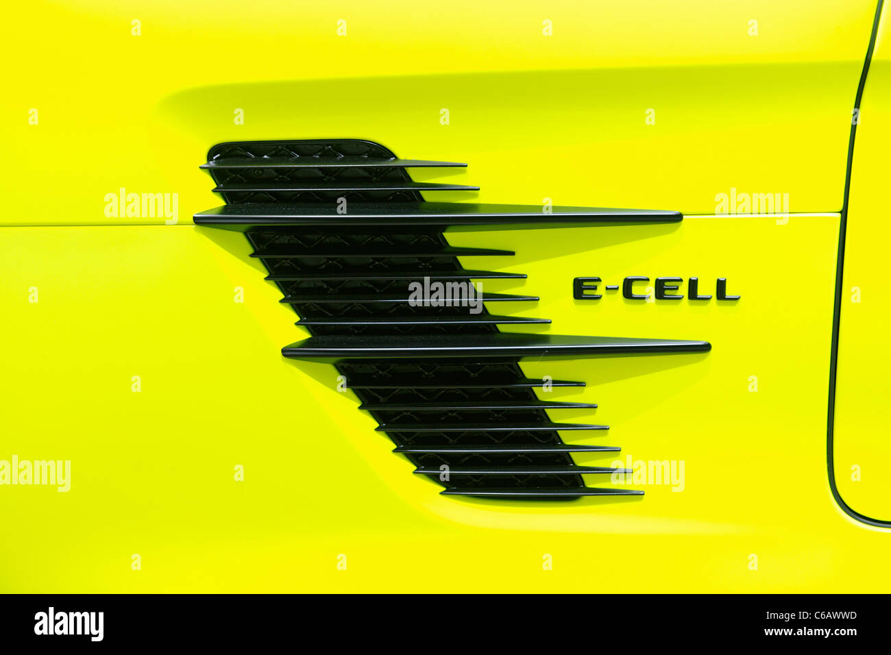 Mercedes-Benz SLS E-CELL, electric sports car, auto show, International ...