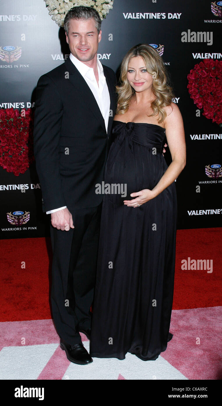 Eric Dane And Rebecca Gayheart Los Angeles World Premiere Of Valentine