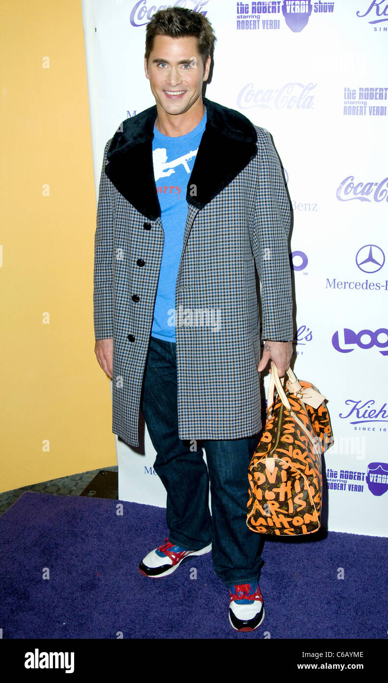 Jack Mackenroth attend the premiere screening of 'The Robert Verdi Show ...