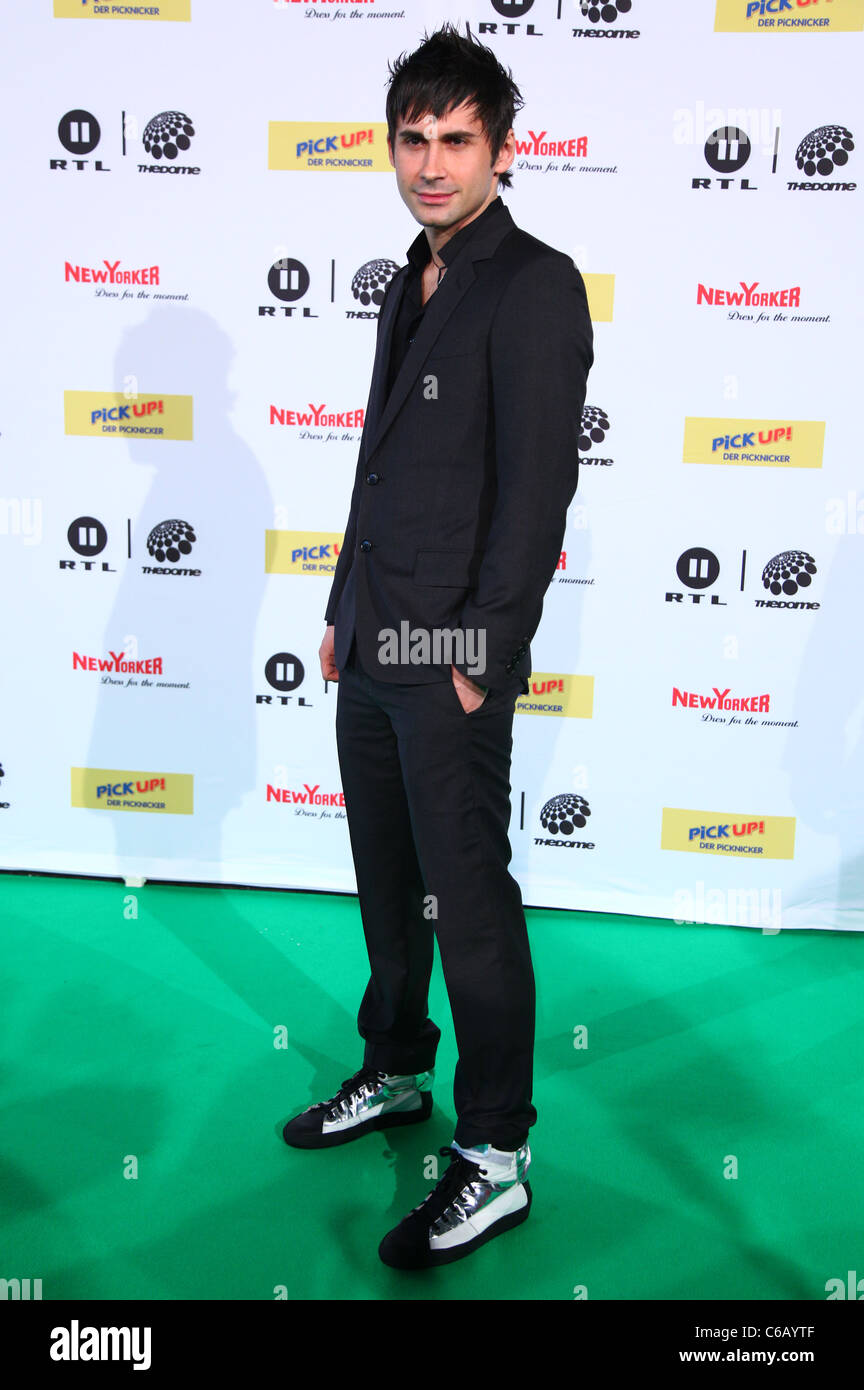 Dan Balan at The Dome 54 RTL2 music show at Schleyerhalle - red carpet ...