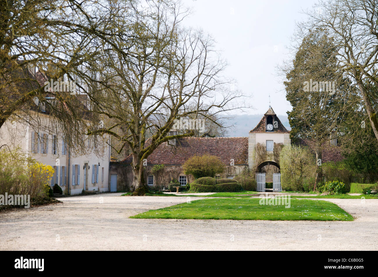 The Great Forge of Buffon, the integrated ironworks near Montbard ...