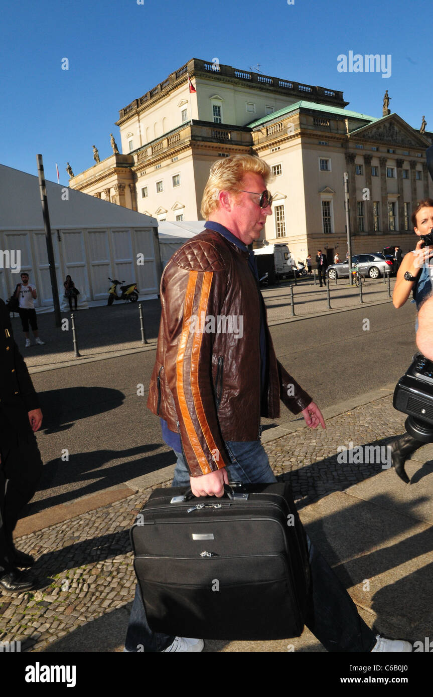 Boris Becker at Hotel de Rome at Mercedes Benz Fashion Week Berlin ...