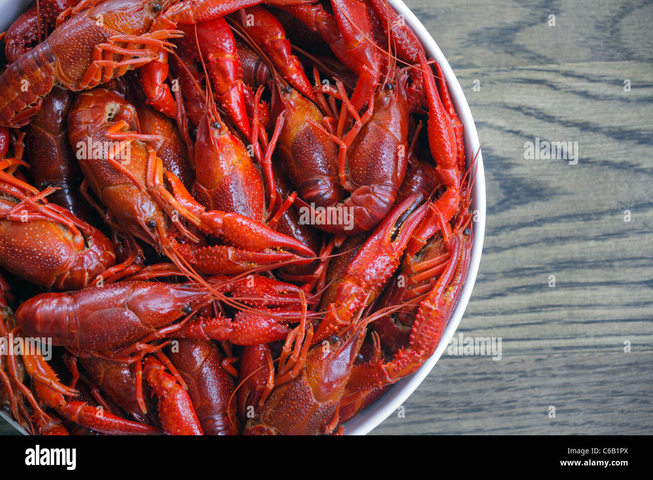 Boiled seasoned crayfish hi-res stock photography and images - Alamy