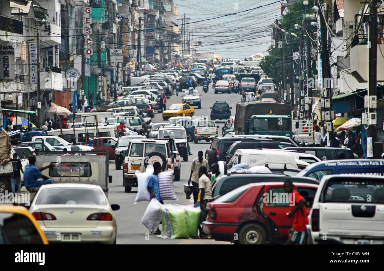 Central Monrovia, Liberia Stock Photo: 38351649 - Alamy