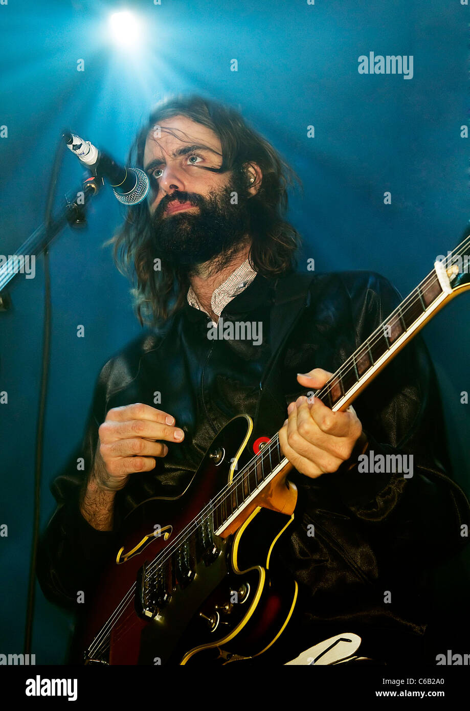 Miike Snow performing at Liverpool Masque, part of their UK Tour ...