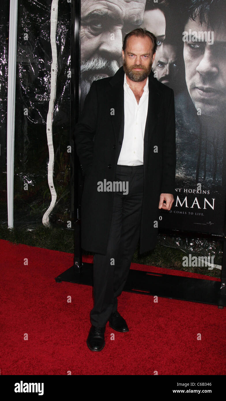 Hugo weaving wolfman premiere hi-res stock photography and images - Alamy