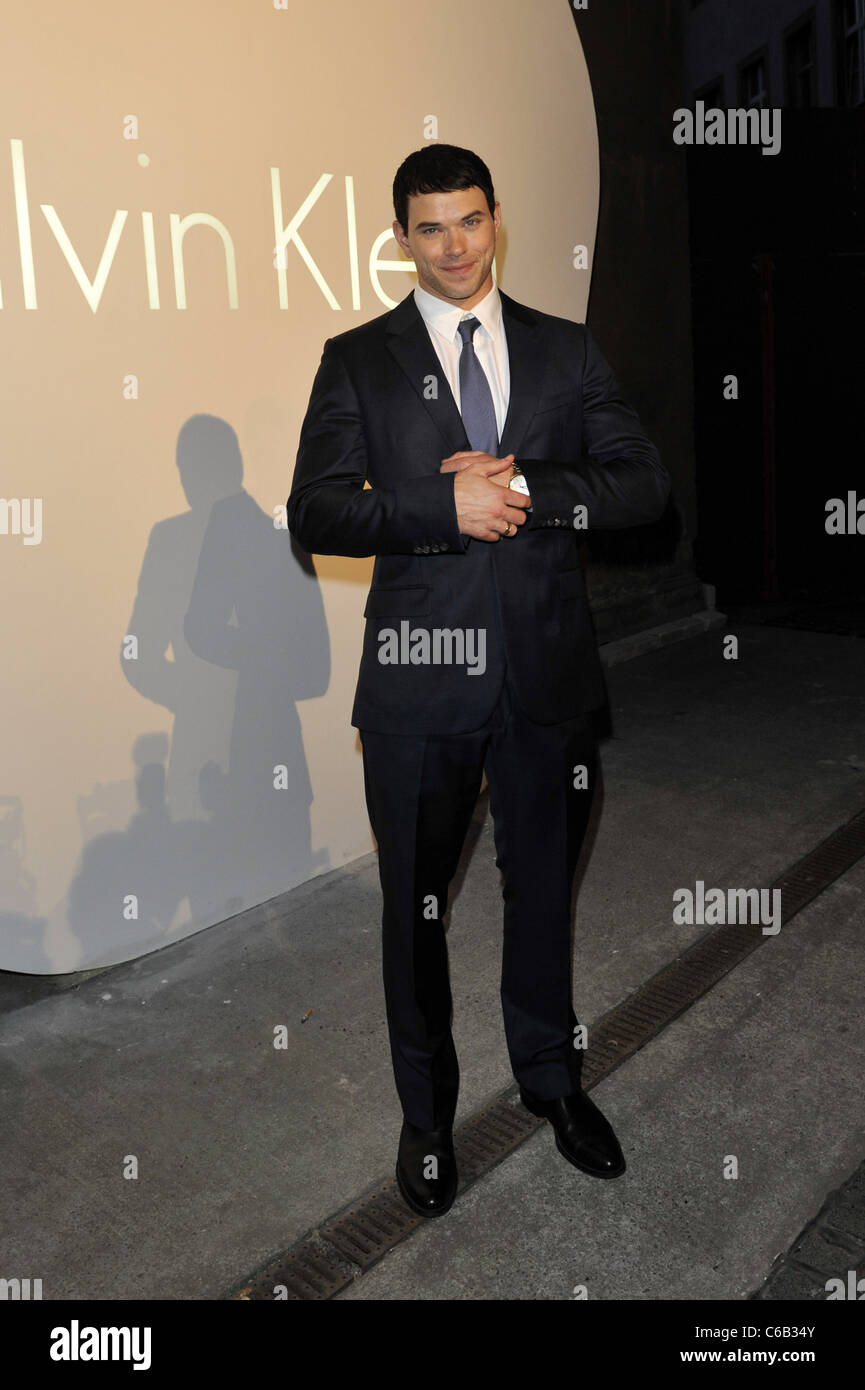Kellan Lutz at the World Of Calvin Klein event at Die Muenze as part of ...