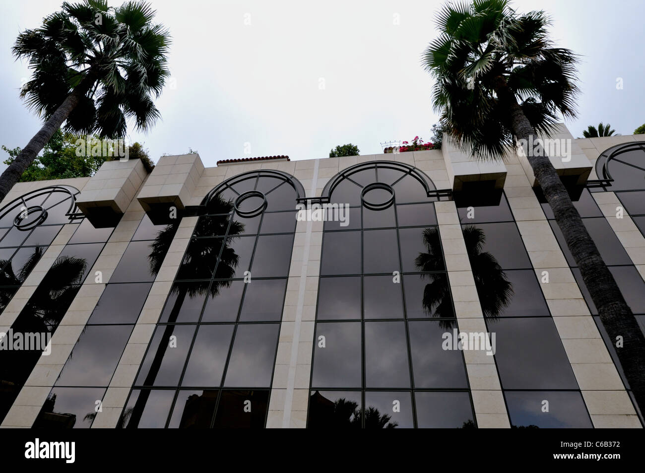 Architectural design of the building in the Principality of Monaco on ...