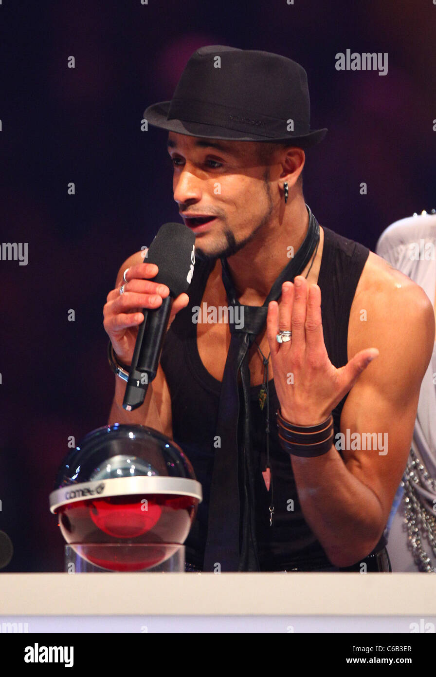 Mark Medlock at the Comet 2010 Awards at Koenig-Pilsener-Arena - Show ...