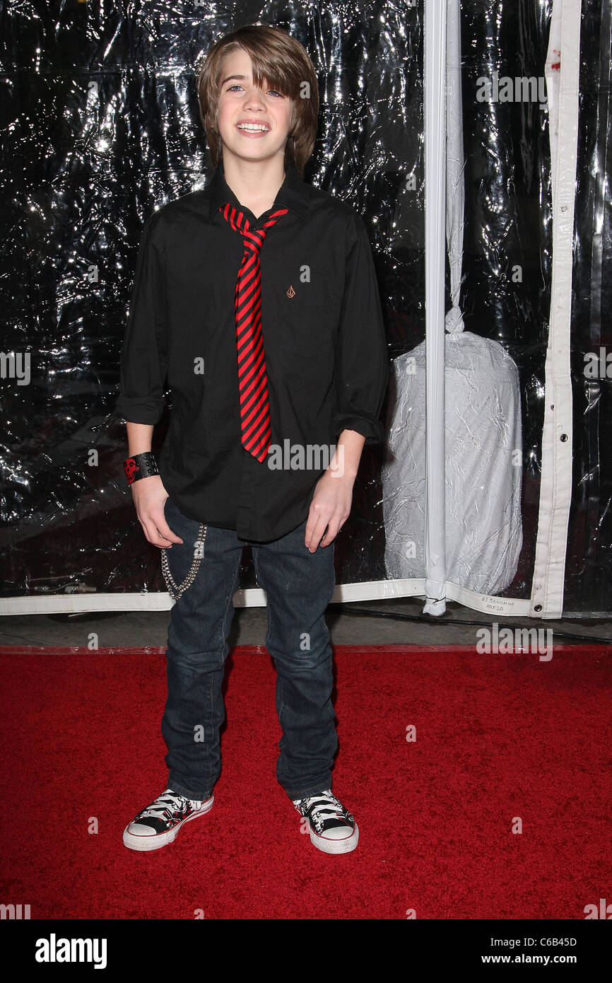 Brandon Tyler Russell Premiere of 'The Wolfman' at ArcLight Cinemas ...