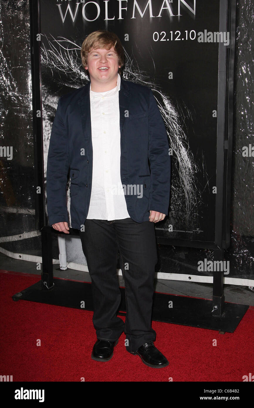 Doug Brochu Premiere of 'The Wolfman' at ArcLight Cinemas - Red Carpet ...