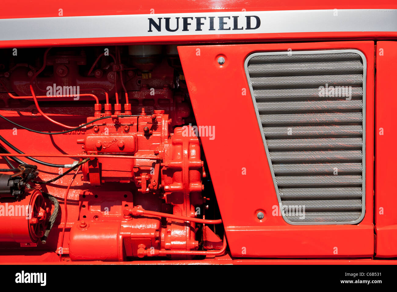 Nuffield tractor hi-res stock photography and images - Alamy