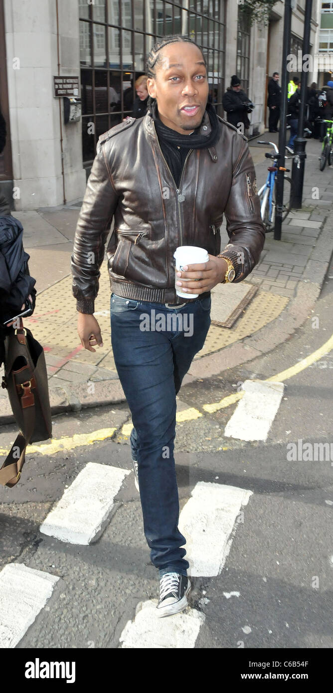 Lemar Celebrities outside the Radio One studios. London, England - 10. ...