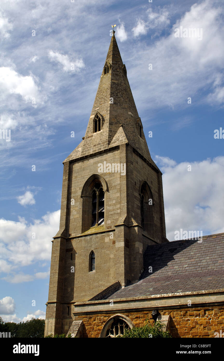 St. John the Baptist Church, Billesdon, Leicestershire, England, UK ...