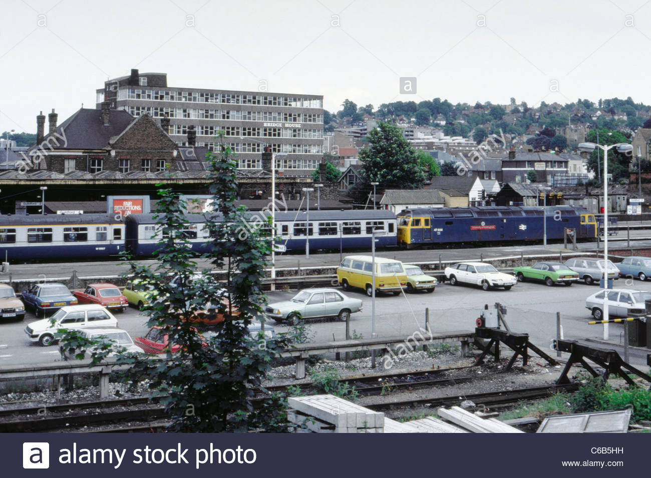 Guildford Railway Station Stock Photos & Guildford Railway Station ...
