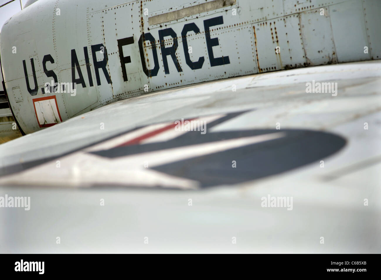 United States Air Force insignia on F4 Phantom aircraft Stock Photo - Alamy