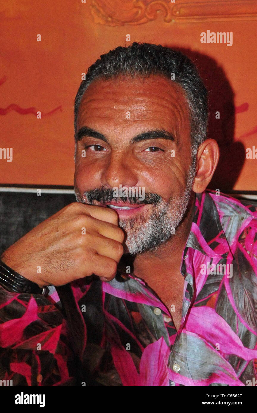 Christian audigier friends having late dinner at paul restaurant berlin ...