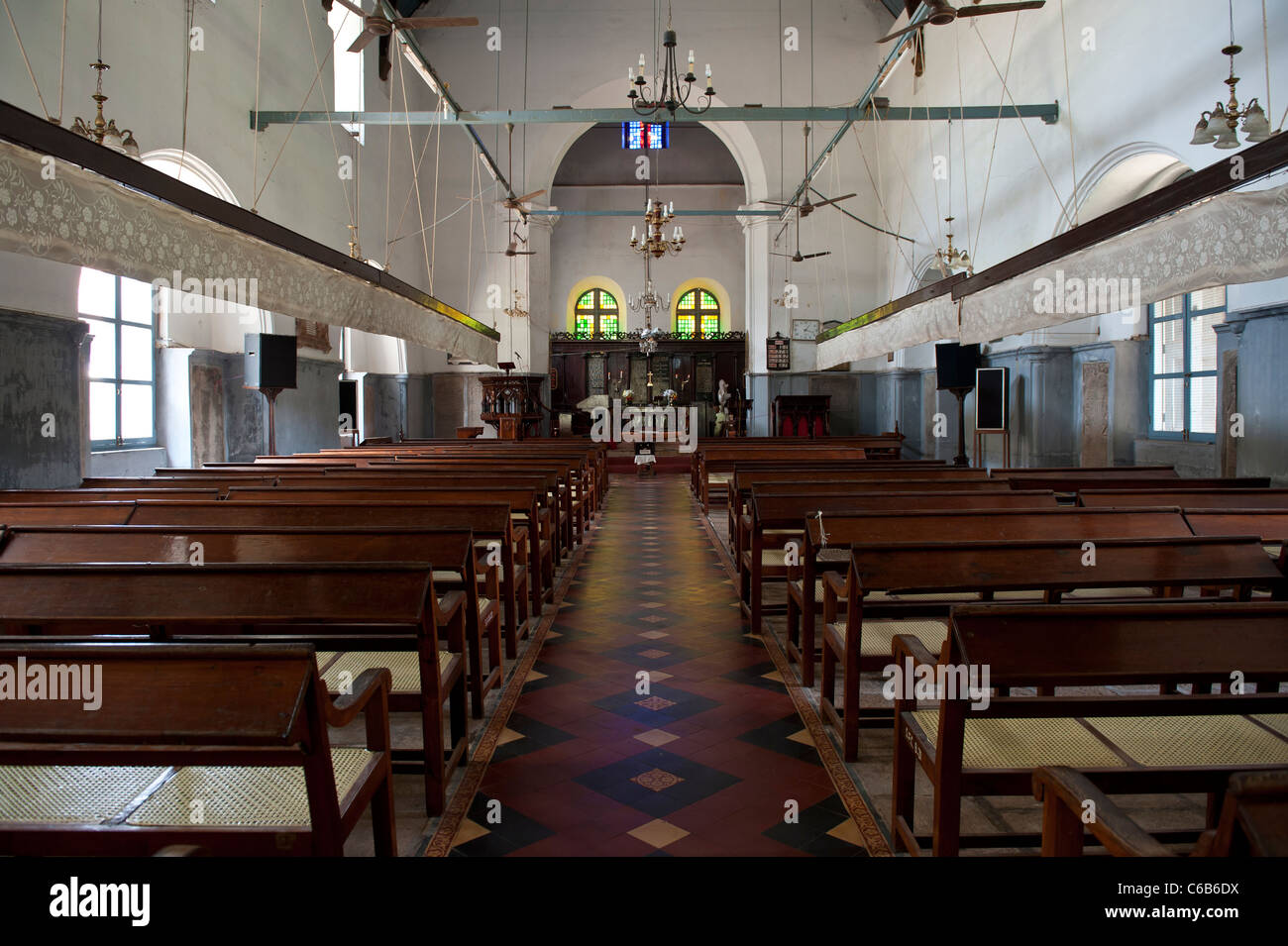 Inside St. Francis CSI Church, Original Resting Place of Portuguese ...