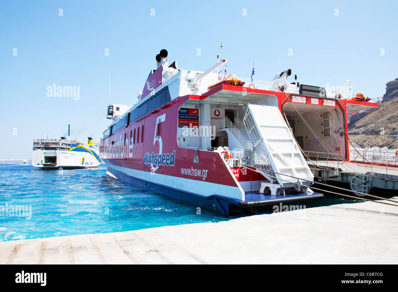 Huge public ferry to transport people from Cyclades islands sponsored ...
