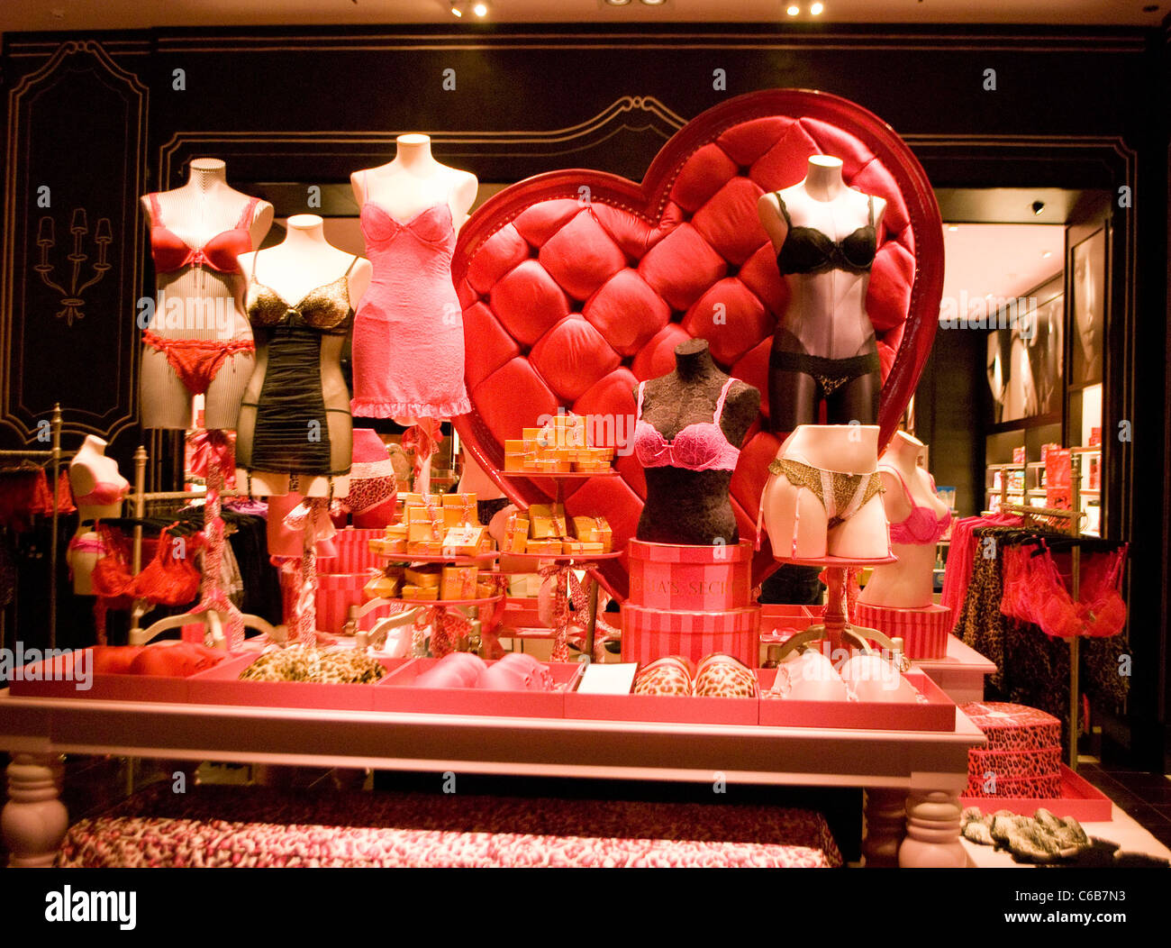 Atmosphere - Lingerie and Gifts on display Erin Heatherton shares ...