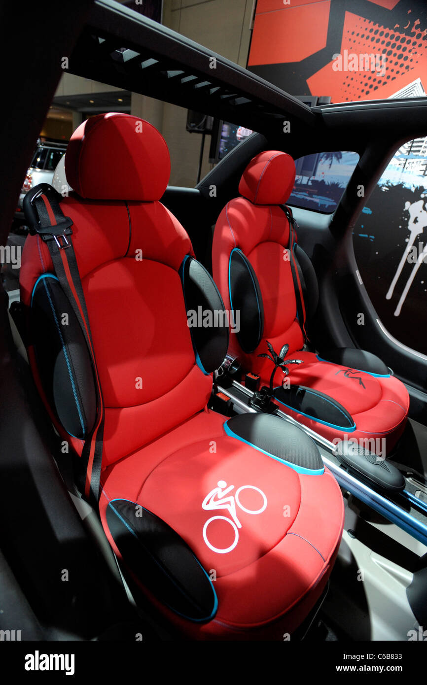 Mini Beachcomber concept car on display during the media preview day at ...