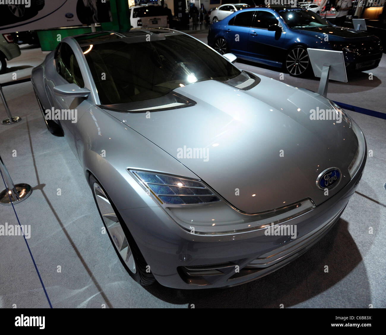 Ford Reflex concept car on display during the media preview day at the ...