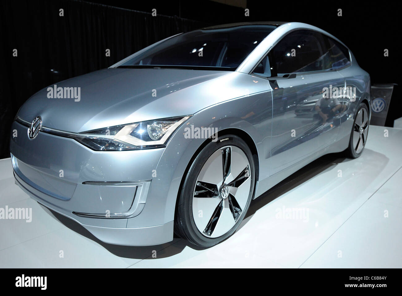 Volkswagen Up Lite concept car on display during the media preview day ...
