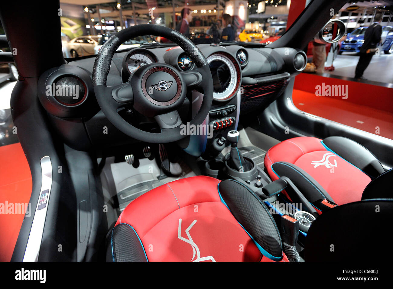 Mini Beachcomber concept car on display during the media preview day at ...