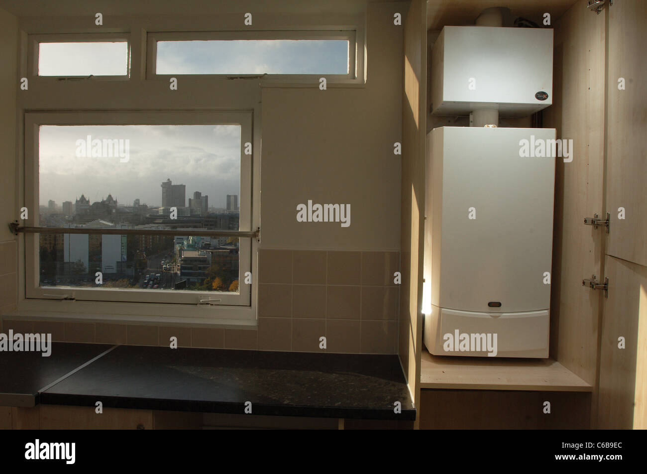 Combi boiler inside hi-res stock photography and images - Alamy