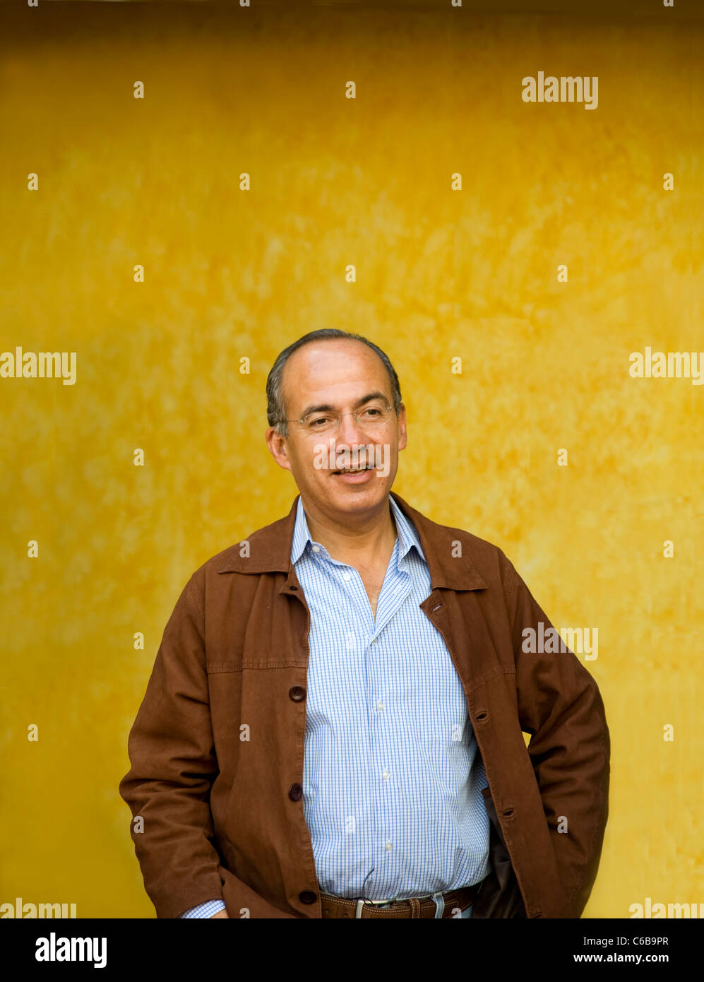 President Felipe Calderon of Mexico Stock Photo - Alamy