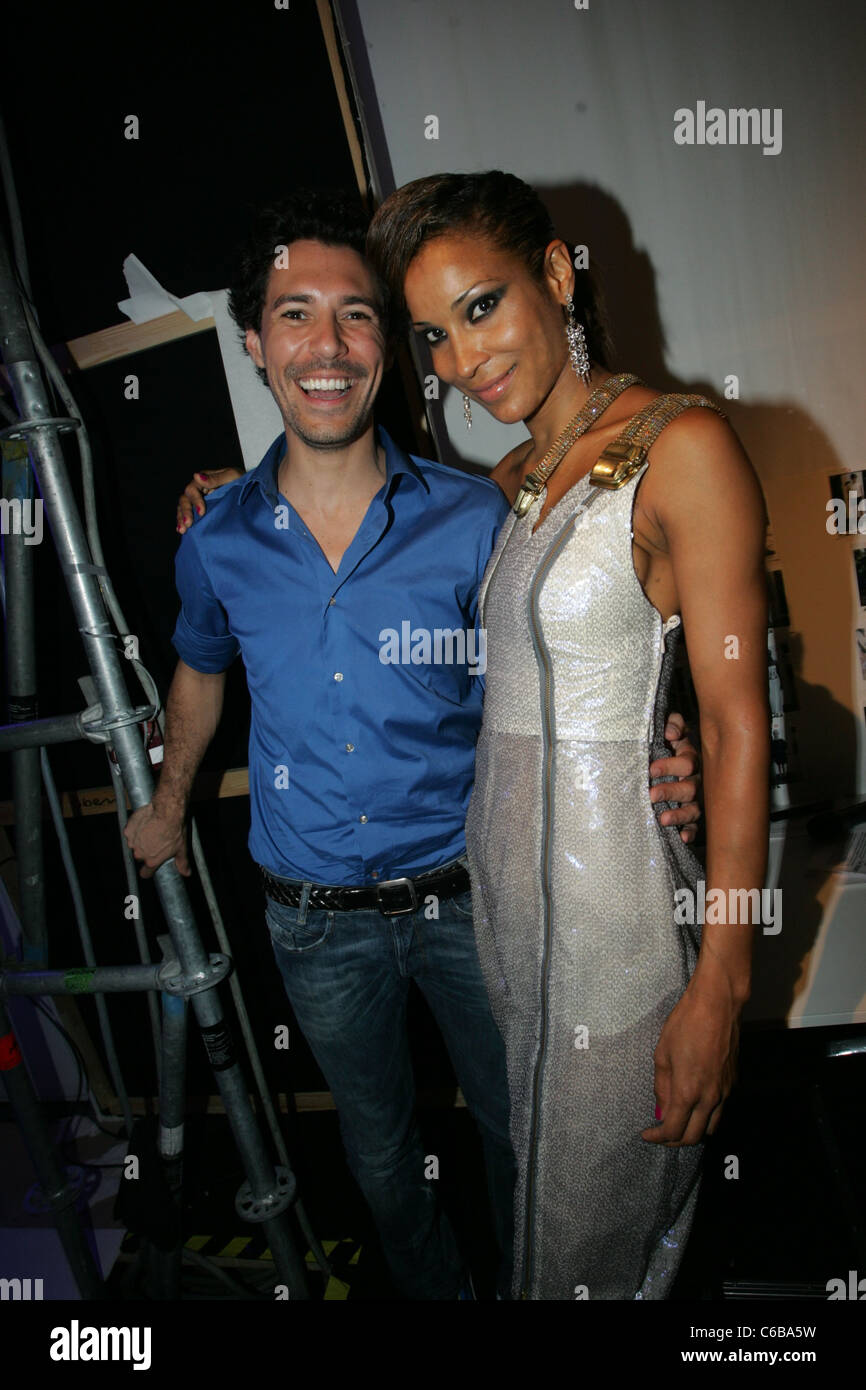 Annabelle mandeng mercedes benz fashion week hi-res stock photography ...