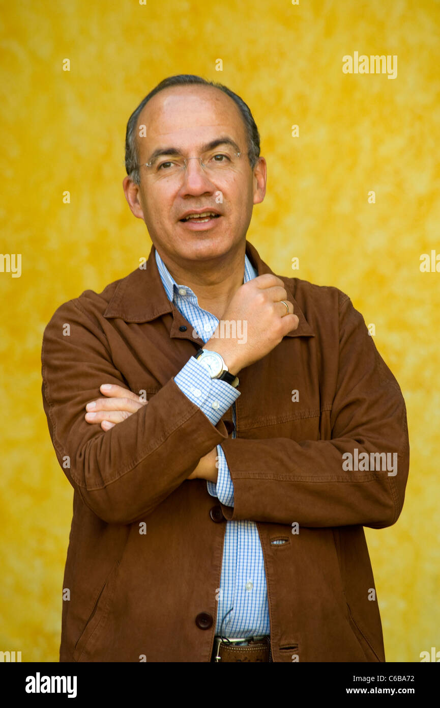 President Felipe Calderon of Mexico Stock Photo - Alamy