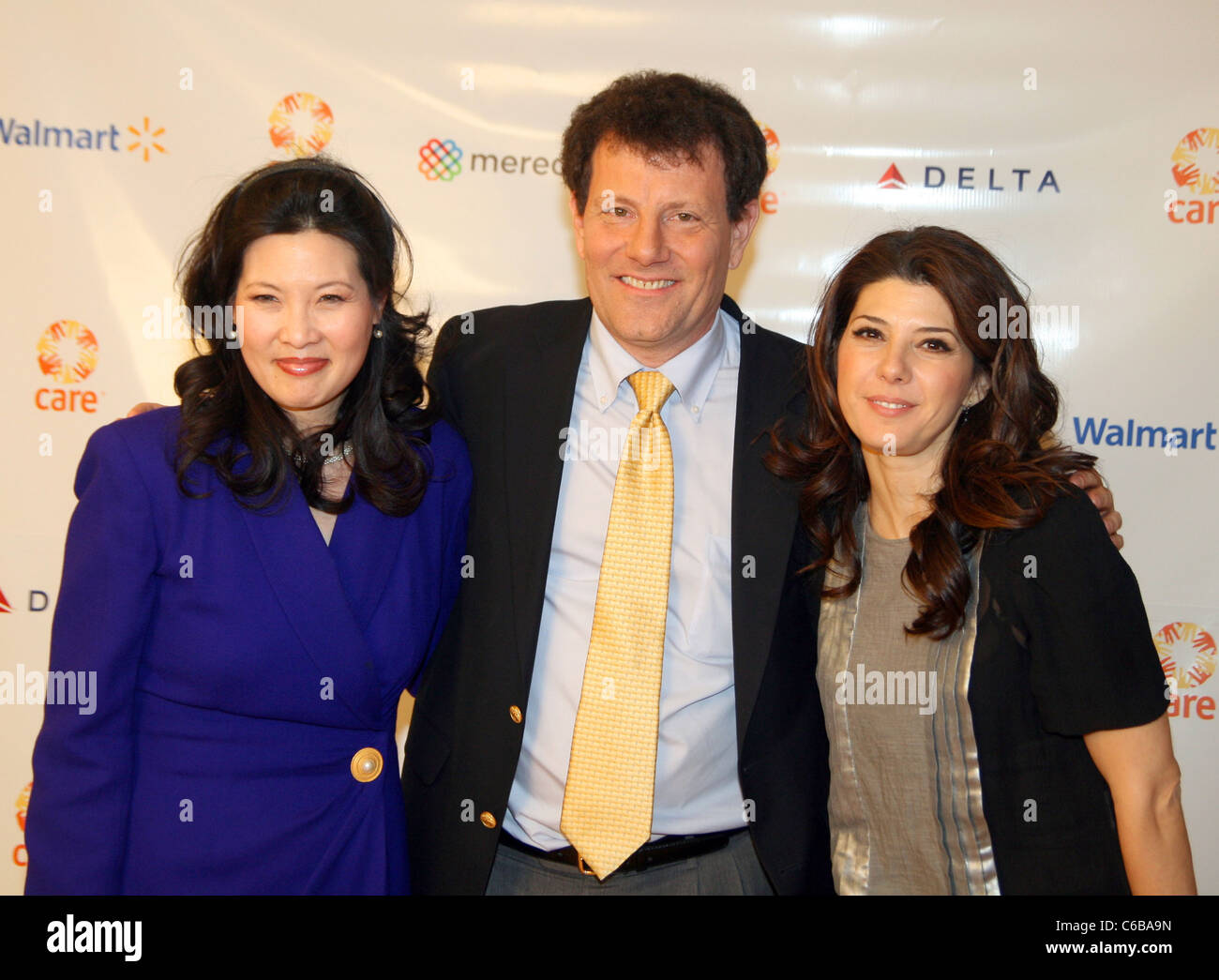 Co-authors of "Half the Sky": Sheryl WuDunn, Nicholas D. Kristof and ...